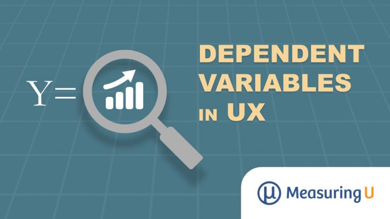 Understanding Variables in UX Research – MeasuringU