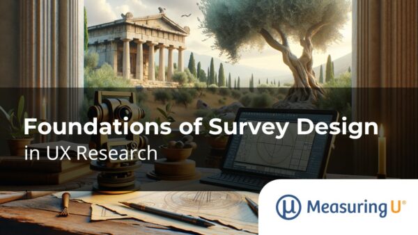 Foundations of Survey Design in UX Research – MeasuringU