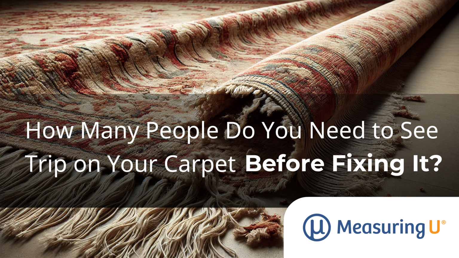 How Many People Do You Need to See Trip on Your Carpet Before Fixing It ...